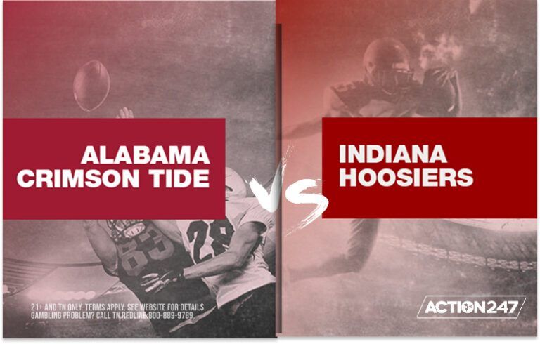 NCAAF Alabama Crimson Tide vs Indiana Prediction 1/1