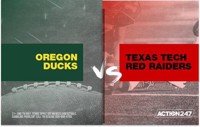 NCAAF Oregon Ducks vs Texas Tech Red Raiders Prediction 1/1