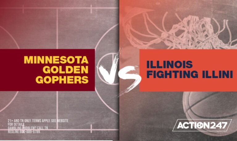 NCAAB Minnesota Golden vs Illinois Fighting Prediction 1/17