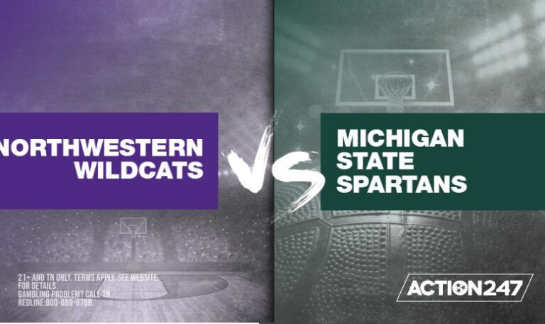 NCAAB Northwestern Wildcats vs Michigan State Prediction 1/8