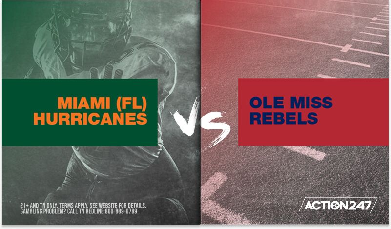 NCAAF Miami Hurricanes vs Ole Miss Rebels Prediction 1/8