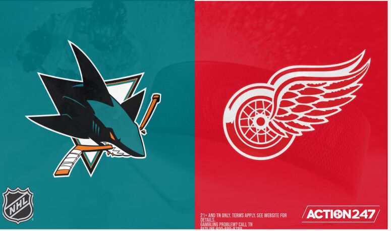 NHL San Jose Sharks vs Detroit Red Wings Prediction 1/16