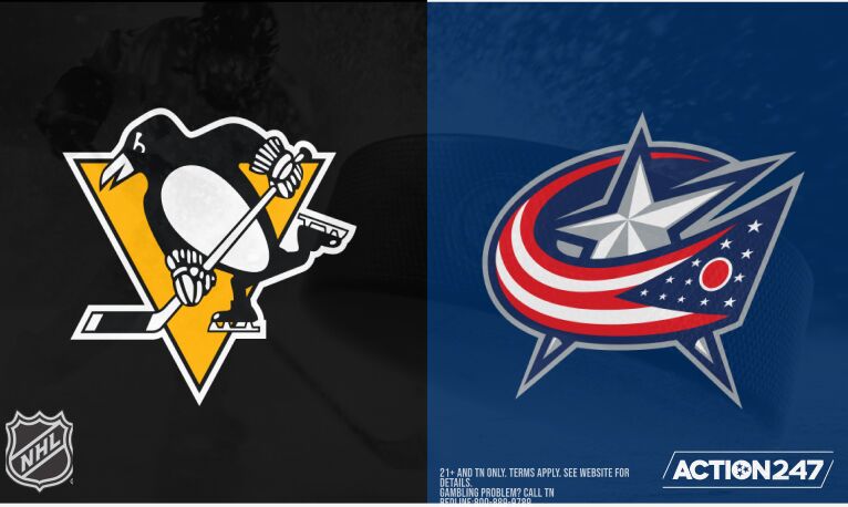 NHL Penguins vs Columbus Blue Jackets Prediction 1/4